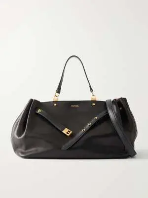 Balenciaga Fan Medium Leather Tote