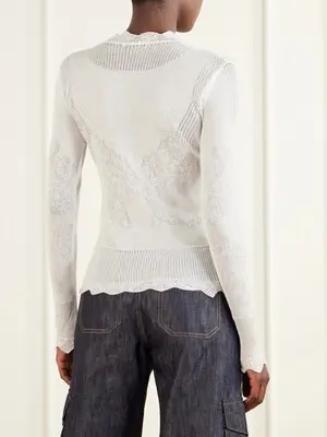 Gabriela Hearst Severn Henley Wool Blouse