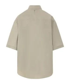 AMI Paris Short Sleeved Button-up Shirt
