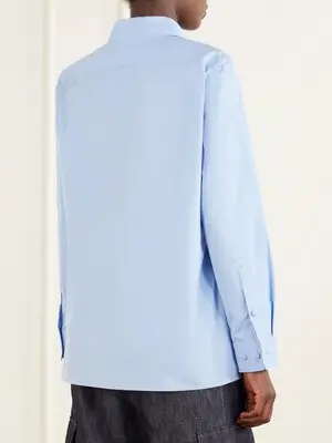 Gabriela Hearst Judie Cotton-poplin Shirt