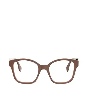 Fendi Square Frame Glasses - Brown