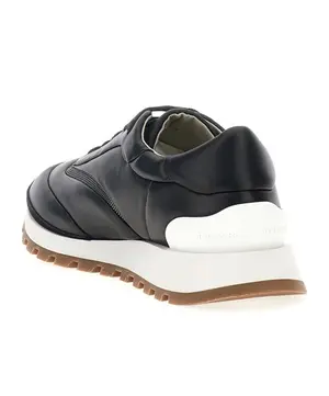 Brunello Cucinelli Monili-chain Lace-up Sneakers