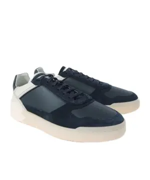 Brunello Cucinelli Panelled Lace-up Sneakers