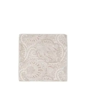 Brunello Cucinelli Silk Handkerchief - Light Beige