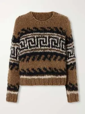 Suzie Kondi Sazan Jooshi Cashmere Sweater - Brown