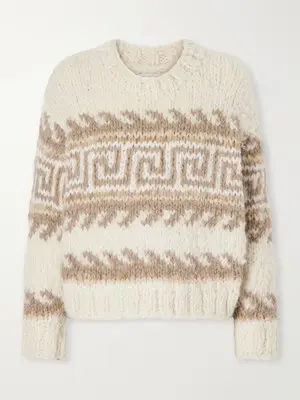 Suzie Kondi Sazan Jooshi Cashmere Sweater - Neutrals