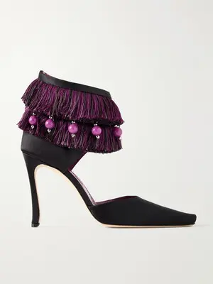 Manolo Blahnik Tie Fastening Shoes For Women