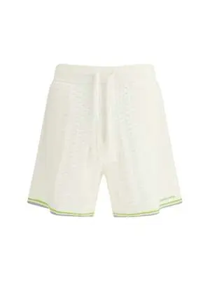 Casablanca Tennis Bouclé Shorts