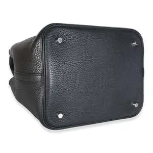 Hermès Clemence Picotin Lock 22 Phw - Black