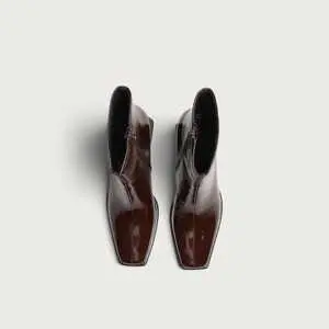 VAGABOND SHOEMAKERS Hedda Pantent Heel Boots