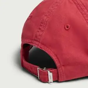 AMI Paris Washed Cotton Embroidered Cap