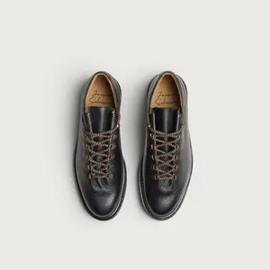 JACQUES SOLOVIERE Rasmus Grain Low Hiker - Black