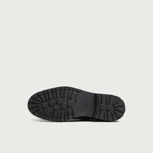 JACQUES SOLOVIERE Rasmus Grain Low Hiker - Black
