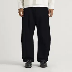 PORTER JAMES Dart-knee Pleated Trousers