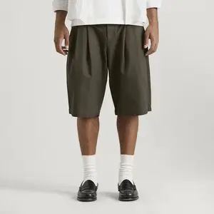 PORTER JAMES Double Pleated Shorts