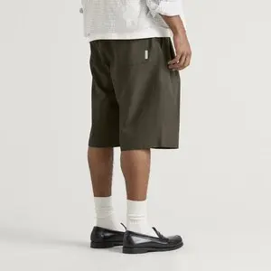 PORTER JAMES Double Pleated Shorts