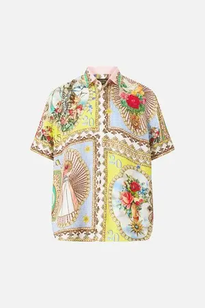 Camilla Short Sleeve Oversized Shirt