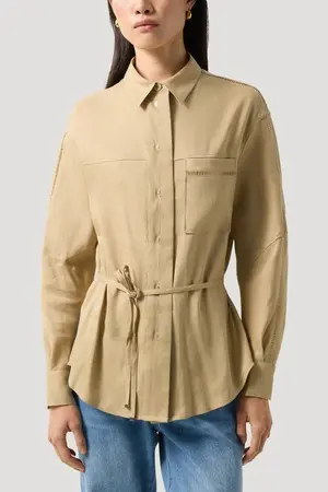 Bogner Catrina Linen Blend Blouse