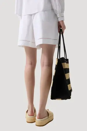Bogner Sunny Cotton Shorts - White