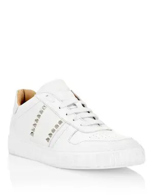 Philipp Plein Lo-top Sneakers Studs - White