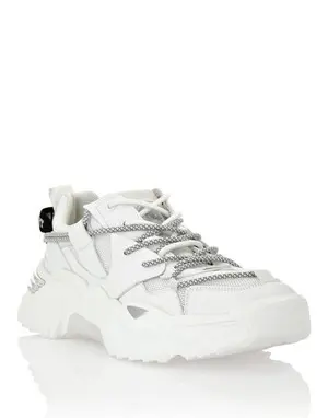 PLEIN SPORT Ultra Light-weight Runner - White