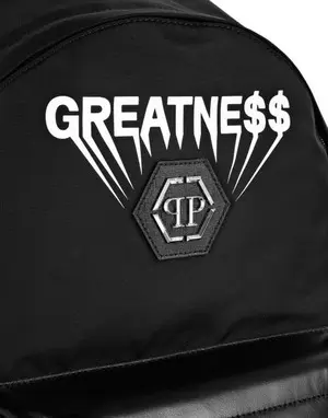 PLEIN SPORT Nylon Backpack Greatness