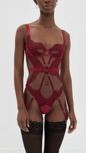 THISTLE AND SPIRE Minna Thong Bodysuit