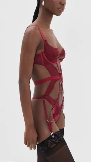 THISTLE AND SPIRE Minna Thong Bodysuit