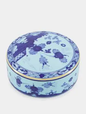 GINORI 1735 Oriente Italiano Iris Trinket Box