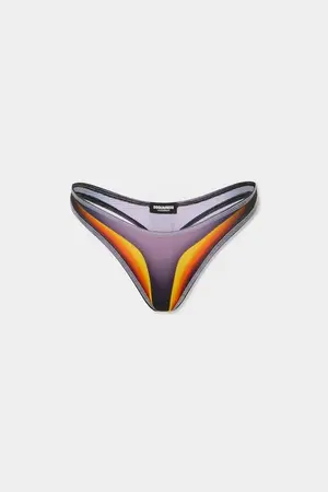 Dsquared2 Ski Leaf Thong - Fantasy