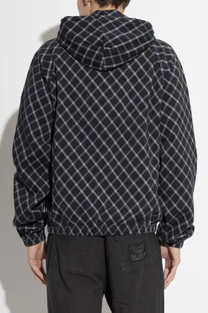 UMBRO Plaid Pattern Sweatshirt