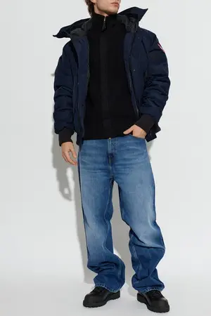 Woolrich Wool Cardigan With Stand-up Collar