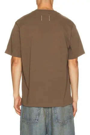 Reigning Champ Midweight Jersey Og T-shirt - Oxide