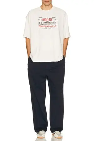 Polo Ralph Lauren Sporting Graphic T-shirt In White