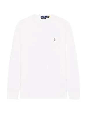 Polo Ralph Lauren Soft Touch Long Sleeve T-shirt - White