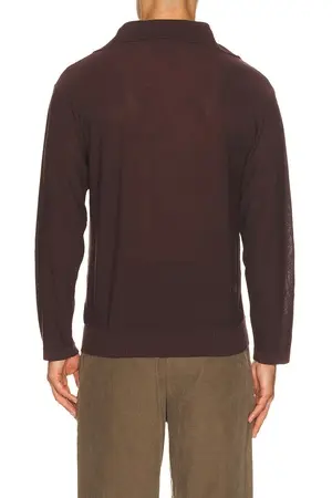 BODE Boxy Polo Long Sleeve