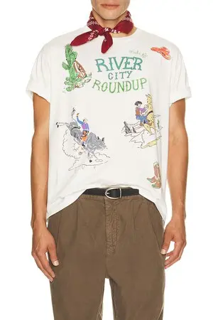 BODE River City Tee - Cream