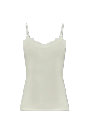 Hanro Lingerie Top From The ‘woolen Lace’ Collection - Cream