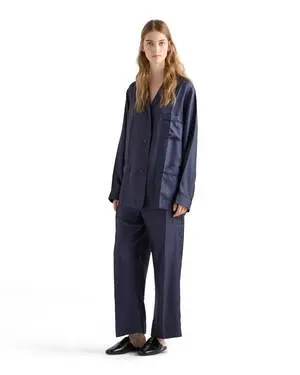 Prada Silk Twill Pajamas