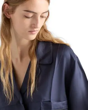 Prada Silk Twill Pajamas