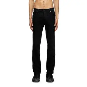 DIESEL® Slim Jeans Regular Waist 1993 D-vyl, /dark Grey, Button Fly - Black