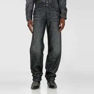 DIESEL® Regular Jeans High Waist 1991 D-voeed, /dark Grey, Button Fly - Black