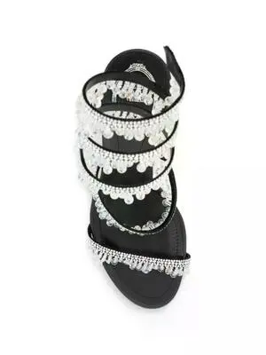 Rene Caovilla 105mm Chandelier Sandals