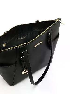 Michael Kors Charlotte Saffiano-leather Shoulder Bag