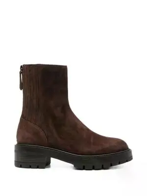 AQUAZZURA Saint Honore Combat Ankle Boots