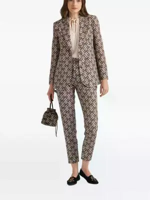 Malìparmi Graphic Orbit Trousers - Brown