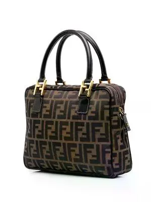 Fendi 20th Century Zucca Canvas Satchel