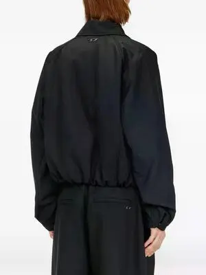 DIESEL® Raglan-sleeve Gathered Bomber Jacket
