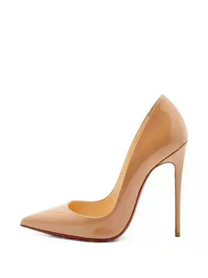 CHRISTIAN LOUBOUTIN So Kate Pointed Toe Pumps - Neutrals