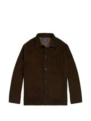Polo Ralph Lauren Corduroy Utility Overshirt - Brown